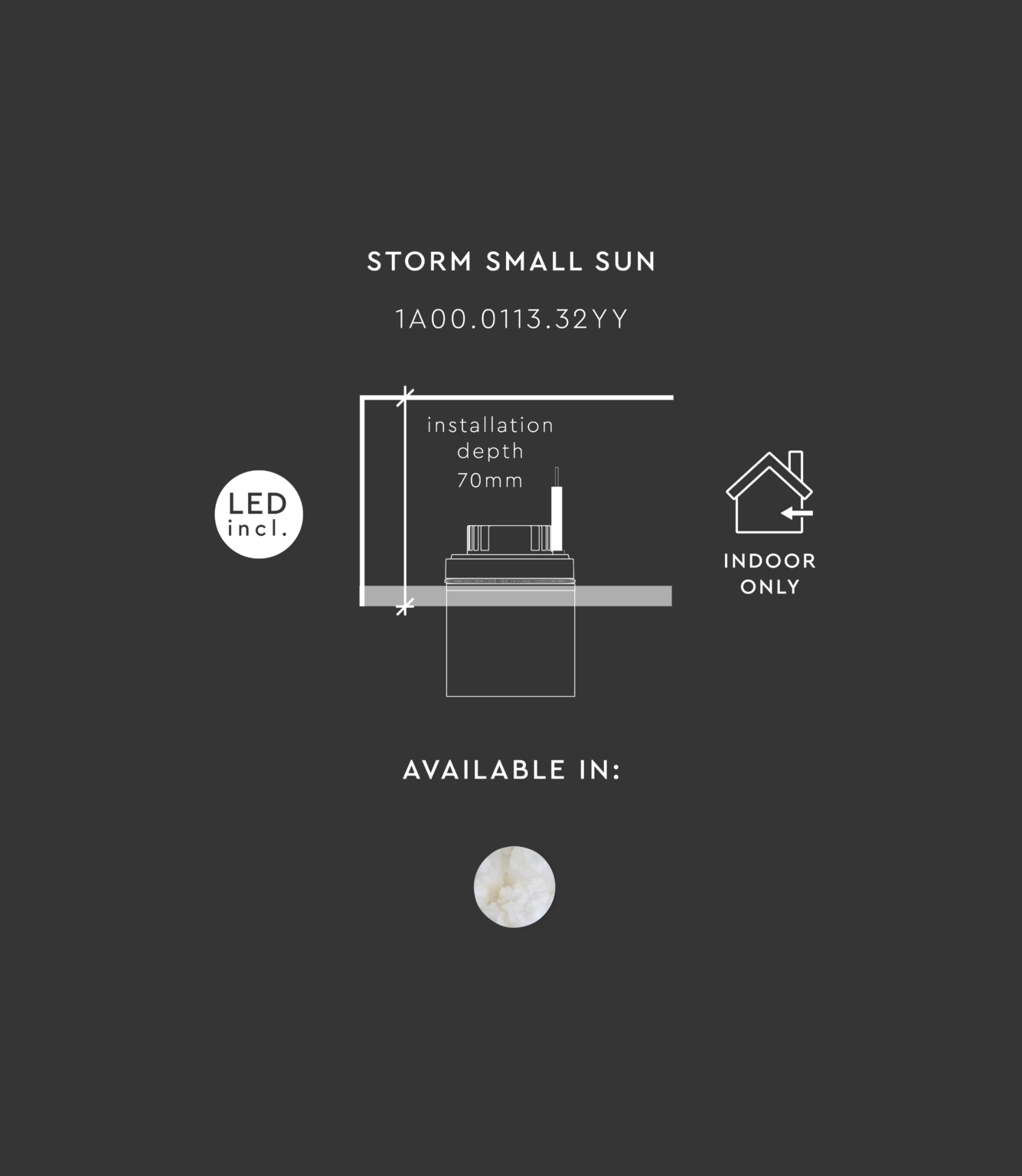 STORM Small Sun by ONE A: Danish design - Be inspired