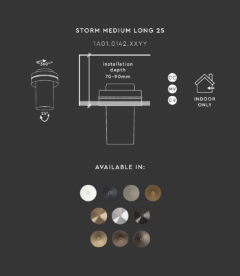 Architectural LED Lighting Solutions | Storm Medium Long 25